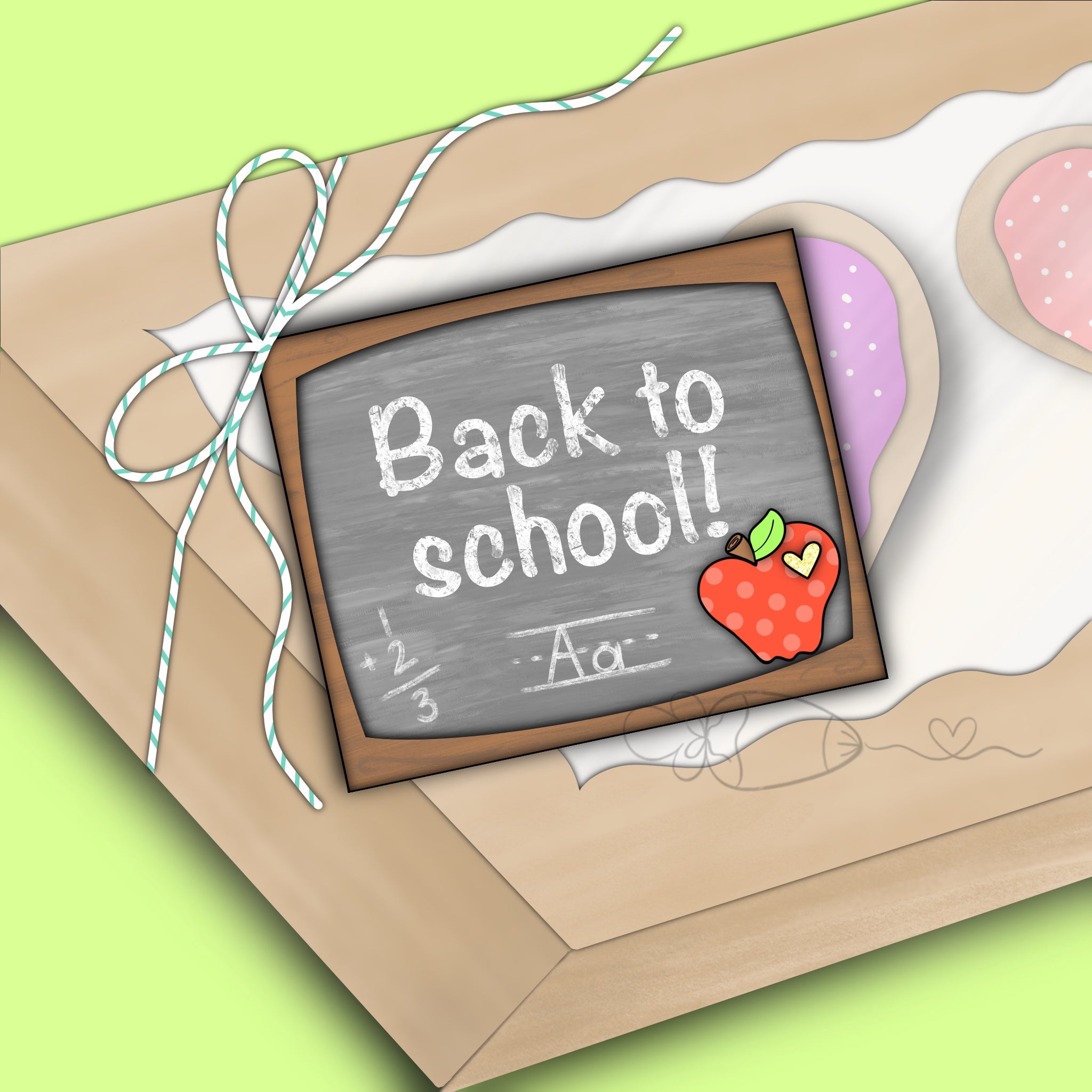 Back To School Chalkboard Printables