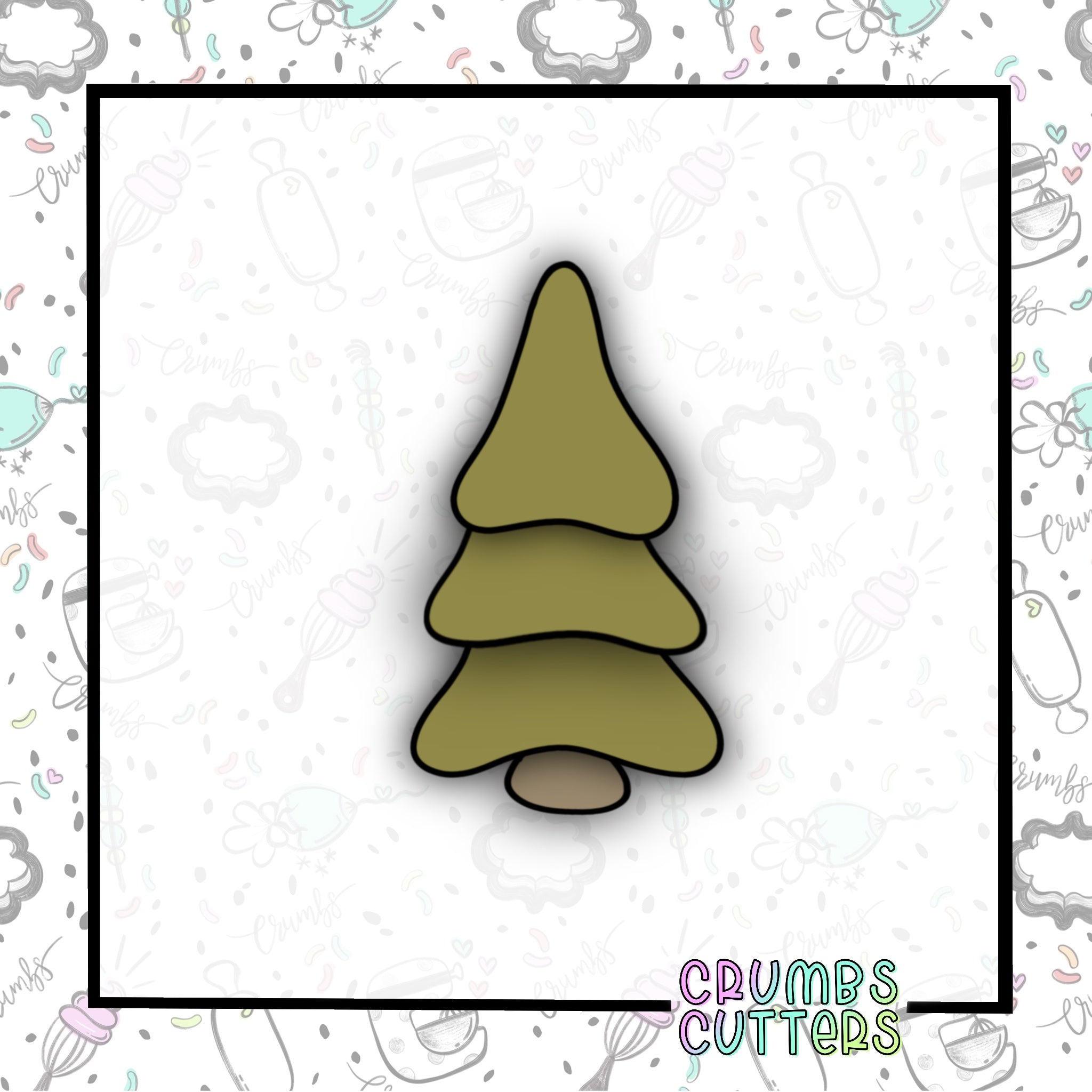 Forest Tree Cookie Cutter – Crumbs Cutters